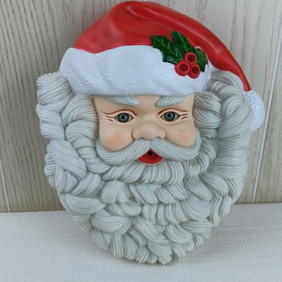 Vintage | Holiday | Vtg Telco Santa Claus Head 995 Talking Motion ...